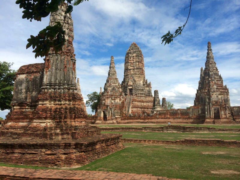 Ancient burma thailand stock image. Image of ayuttaya - 49073819