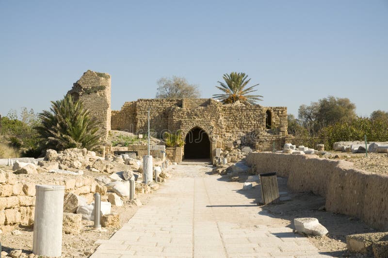 Ancient Caesarea stock image. Image of caesarea, classical - 22501091