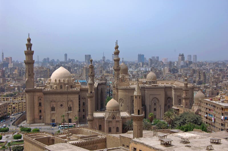 Ancient Cairo stock photo. Image of construction, cityscape - 9326582