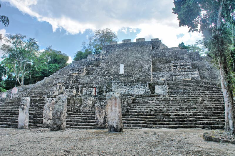 Calakmul - a Maya Archaeological Site in the Mexican State of Campeche ...