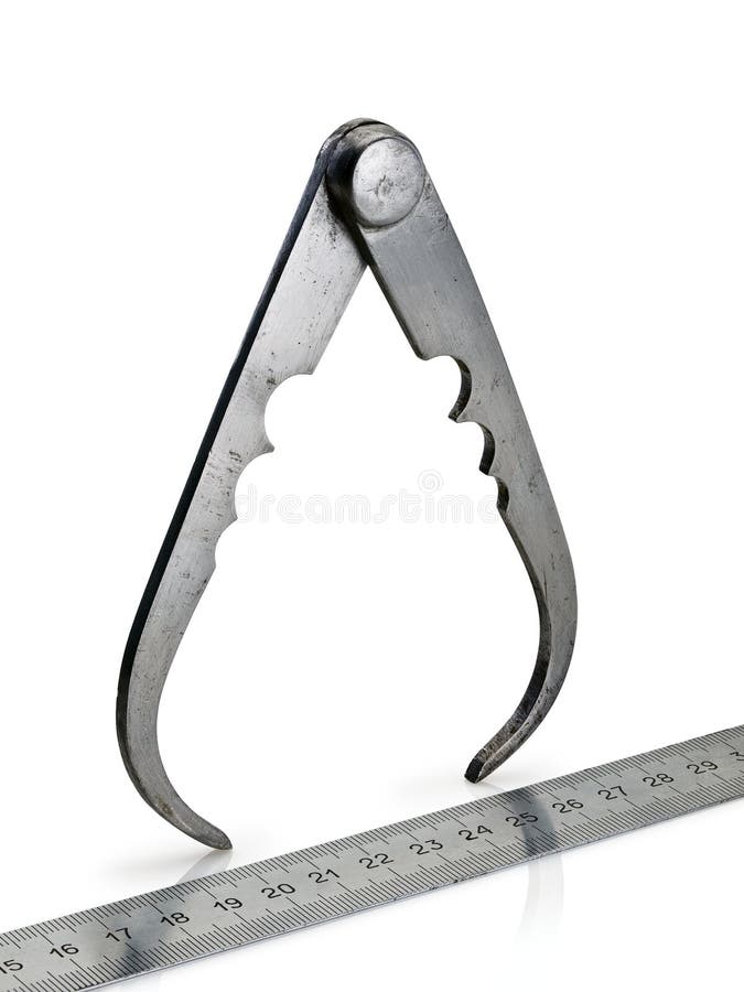 Ancient measuring tool stock photo. Image of stationary - 12391966