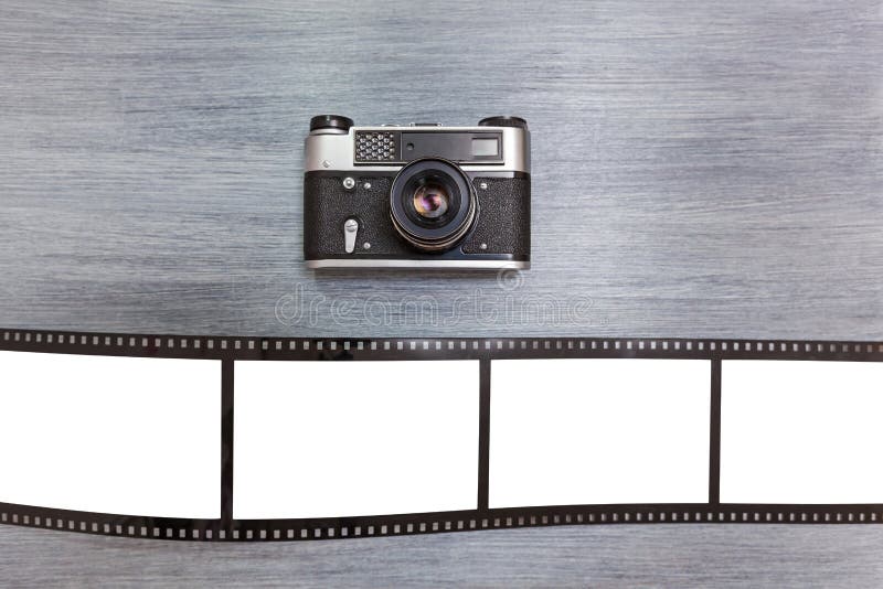 Ancient camera. stock photo. Image of retro, dusty, equipment - 108895332