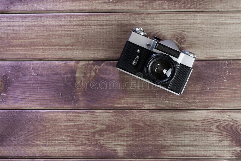The ancient camera stock photo. Image of printing, wooden - 90864606