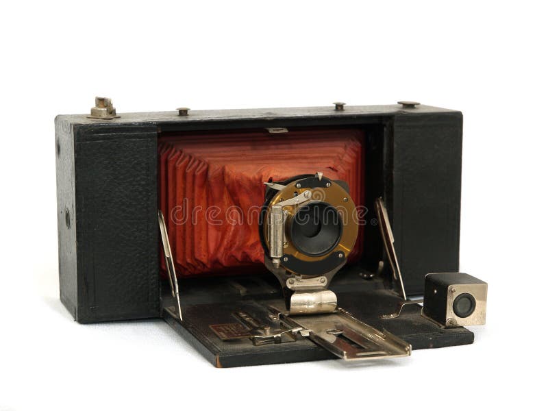 The ancient camera stock image. Image of isolated, white - 63609107