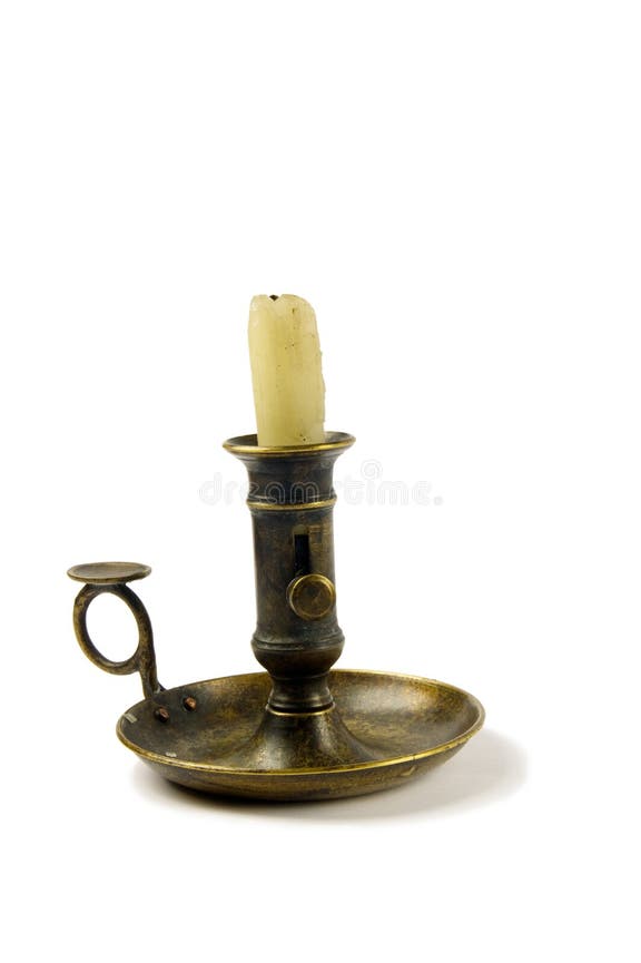 Ancient candlestick stock image. Image of white, light - 31839359