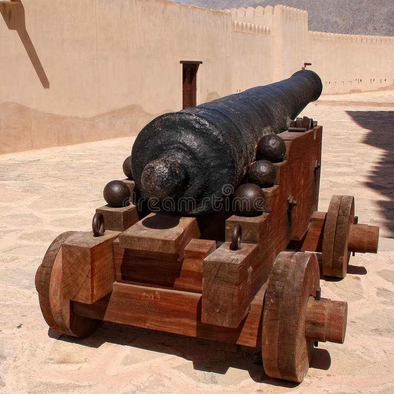 Old canon stock image. Image of battle, mortar, military - 11626691
