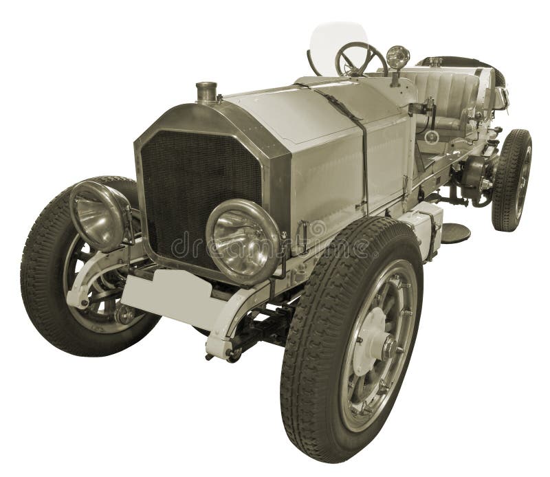 Headlights Of The Ancient Car Picture. Image: 4771785