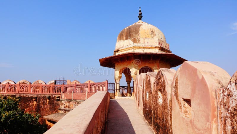 Ancient castle in India stock image. Image of town, morning - 83940903