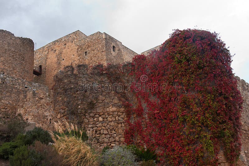 Consuegra castle stock photo. Image of exterior, traditional - 120908086