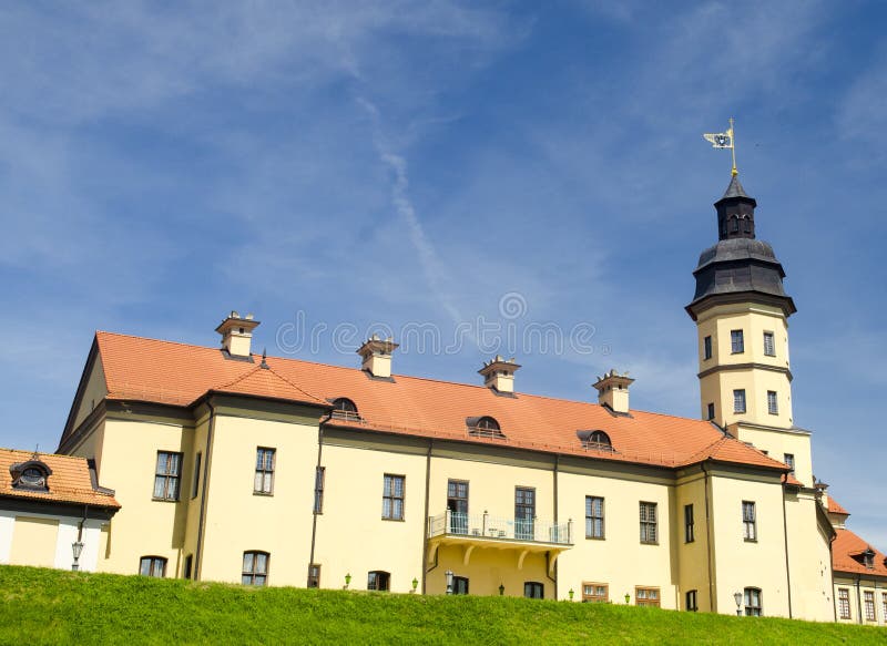 Ancient Castle with a Castle Bridge Stock Photo - Image of beautiful ...