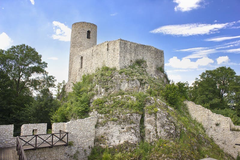 Ancient castle in Poland stock image. Image of structure - 254836445 Ancient castle in Poland stock image. Image of structure - 254836445