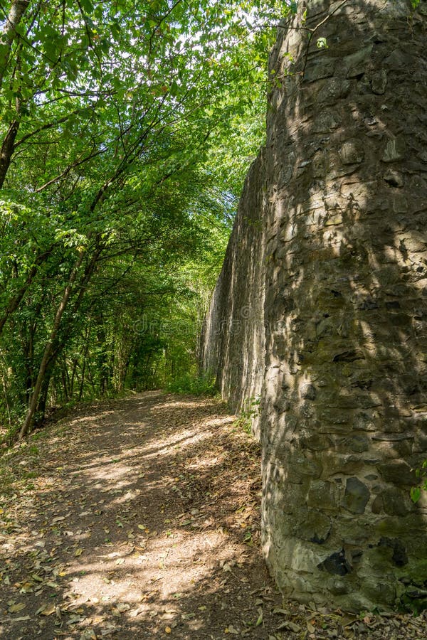 Ancient Castle Ruin Called Greifenstein in the Same Called German ...