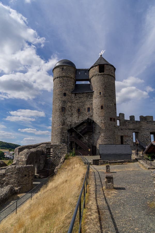 Ancient Castle Ruin Called Greifenstein in the Same Called German ...