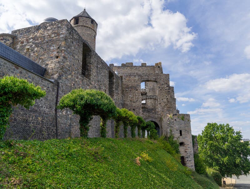 Ancient Castle Ruin Called Greifenstein in the Same Called German ...