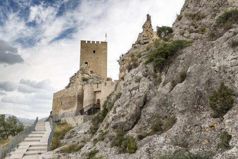 Ancient Castle Sax Alicante Spain Stock Photos - Free & Royalty-Free ...
