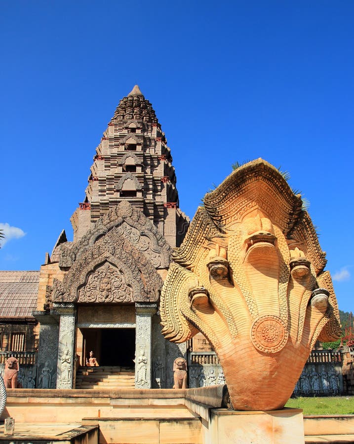 The Ancient Castle, Thailand Stock Photo - Image of heritage, stone ...
