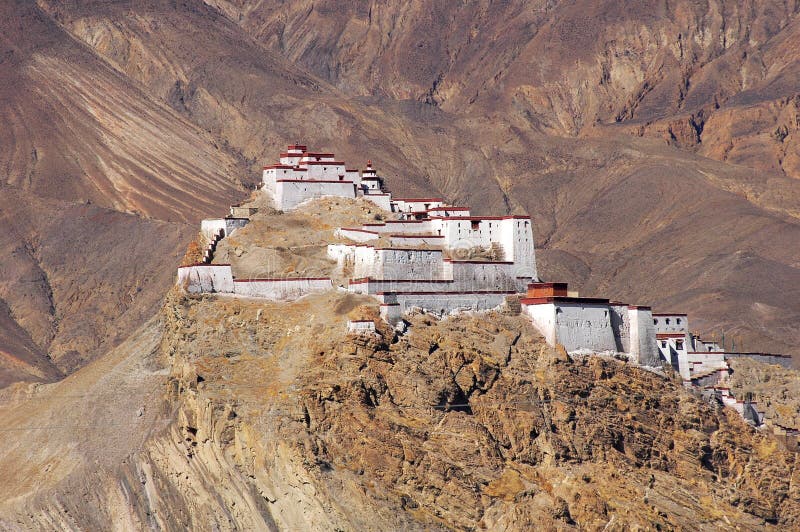 Tibet:Ancient Castle in Tibet Stock Photo - Image of arts, background ...