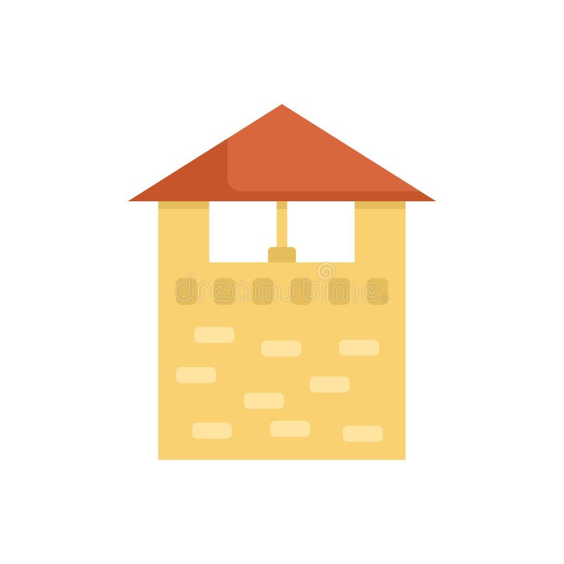 Medieval Castle Tower Protecting the Kingdom from Enemies Stock Image ...