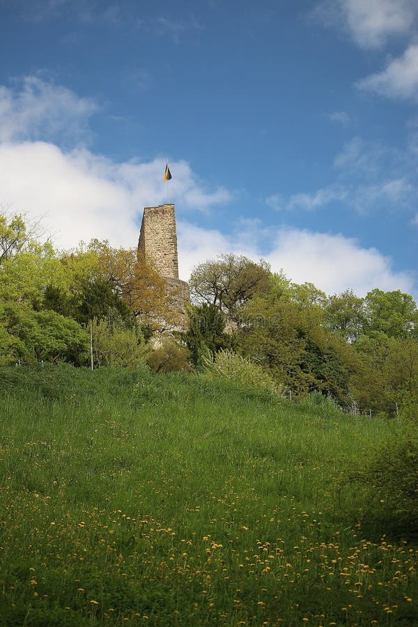 Ancient Castle Turning To Rubble Stock Image - Image of manual, clean ...