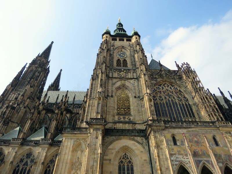 Ancient castles in Prague stock photo. Image of castle - 117401404