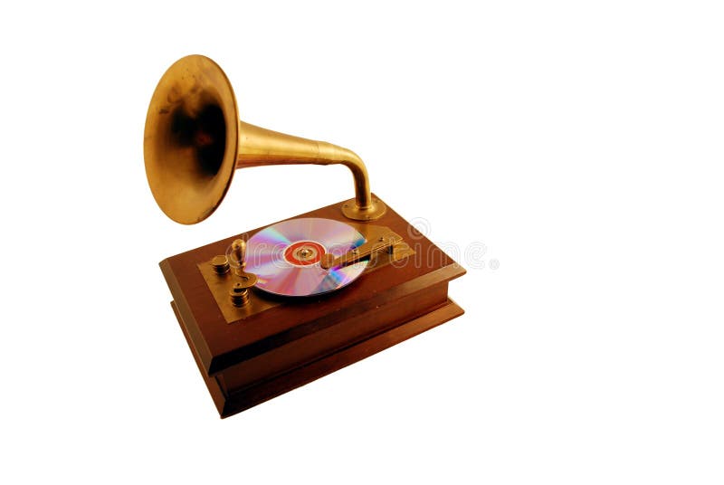 Ancient CD player stock photo. Image of compute, victrola - 6060824
