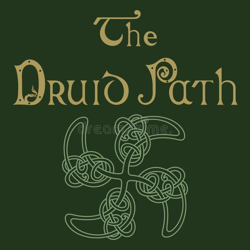 Ancient Celtic Design. Celtic Scandinavian Style Sun Cross Stock Vector ...