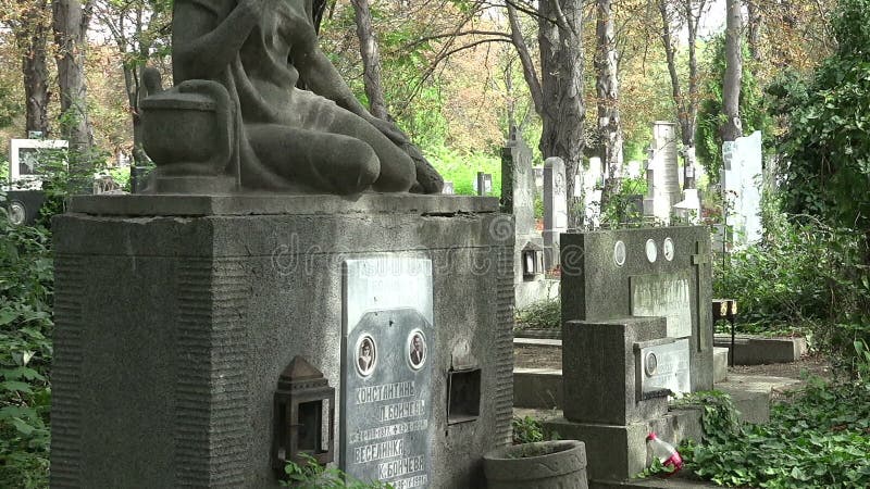 Ancient Cemetery in Varna. Bulgaria. 4K. Stock Footage - Video of ...