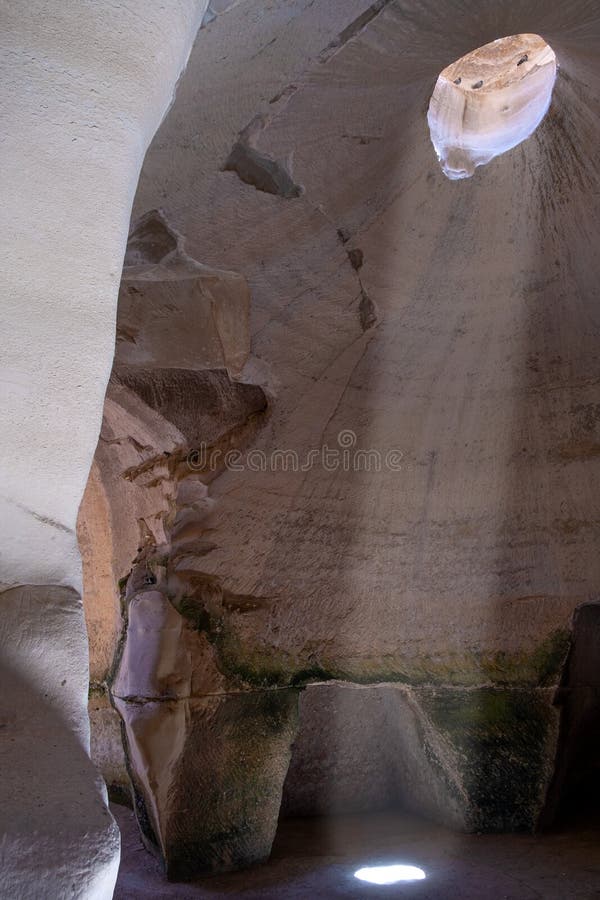 Ancient chalk caves stock photo. Image of deep, antique - 235953176