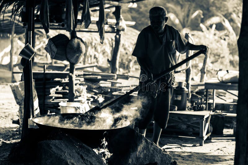 Ancient Chef in Thailand,the Retro Thailand Editorial Stock Photo ...