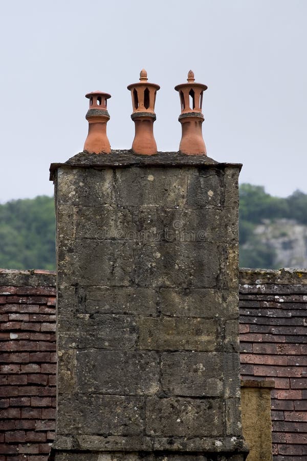 Ancient chimney stock image. Image of ancient, architecture - 1285379