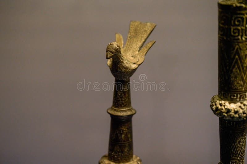 Ancient Chinese Bronze Weapon Relics Editorial Stock Image - Image of ...
