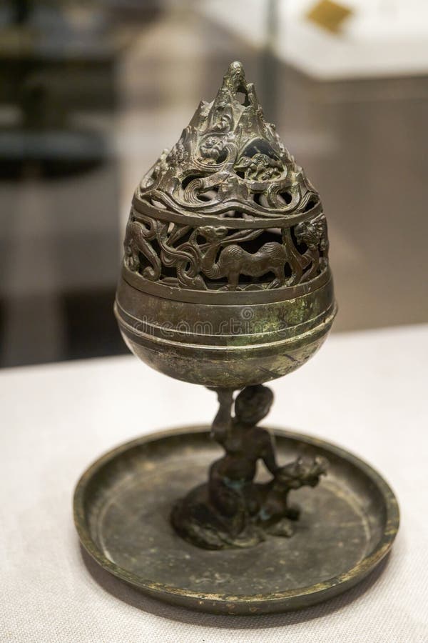Ancient Chinese Cultural Relics in the Museum Editorial Photo - Image ...