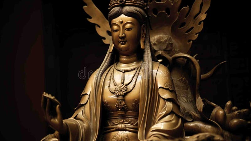 Goddess Guan Yin Stock Illustrations – 73 Goddess Guan Yin Stock ...