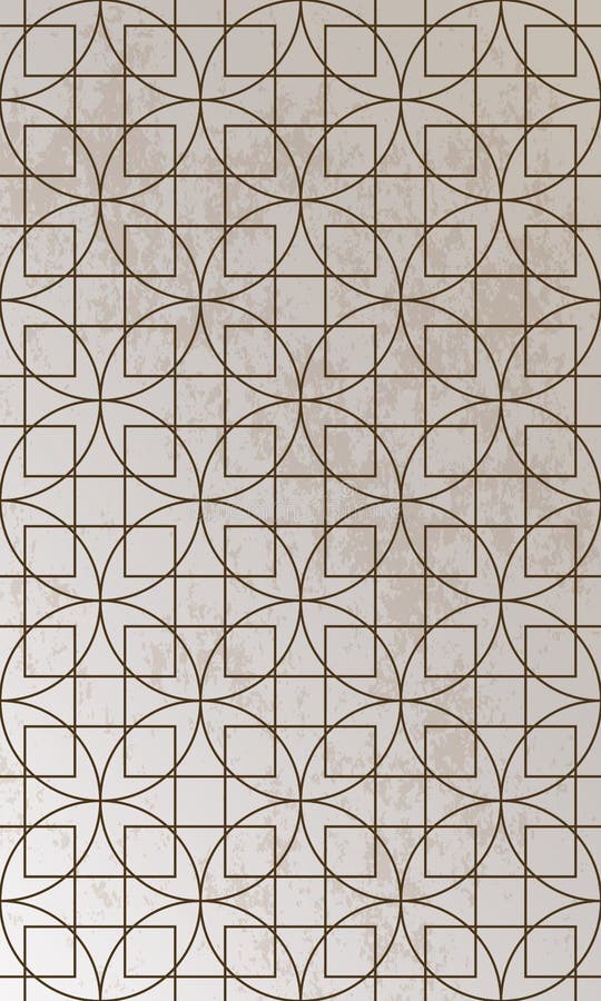 Ancient Chinese Patterns on the Old and Rough Paper Stock Vector ...