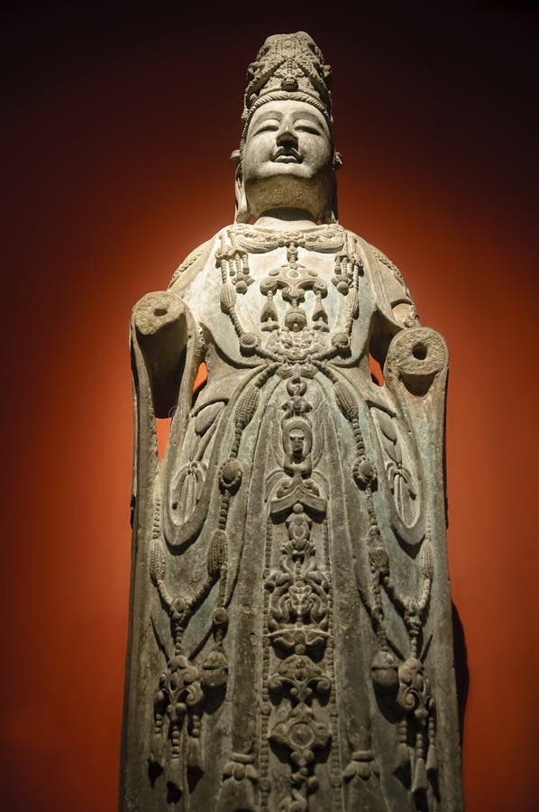 Ancient Chinese Sculpture editorial photo. Image of bust - 11554521