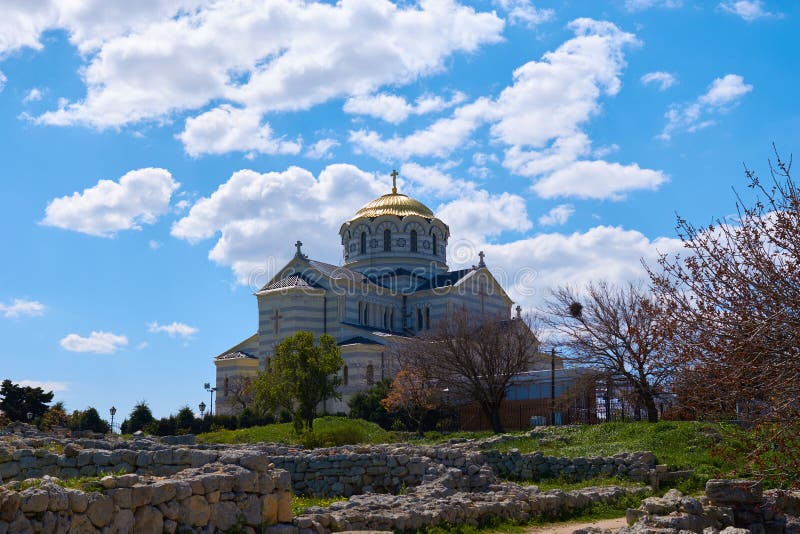 Ancient Christian Cathedral Stock Image - Image of landmark ...