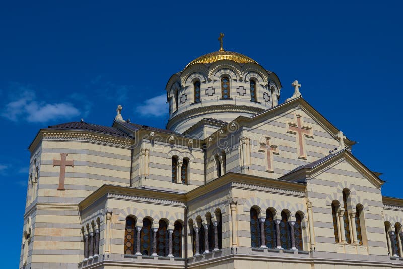 Ancient Christian Cathedral Stock Image - Image of landmark, building ...