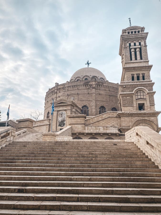 Ancient church in Cairo stock photo. Image of temple - 264156508