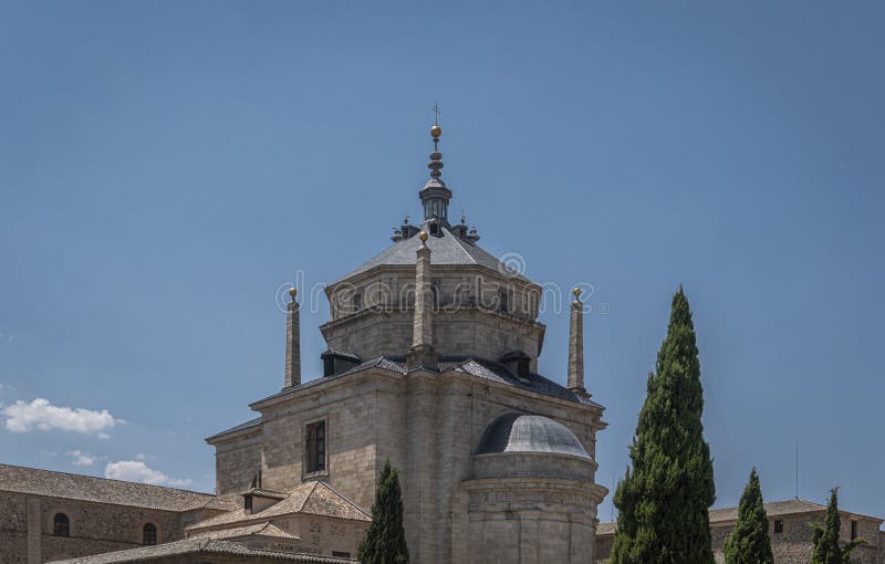 Church in Toledo, Spain stock image. Image of historic - 211961829