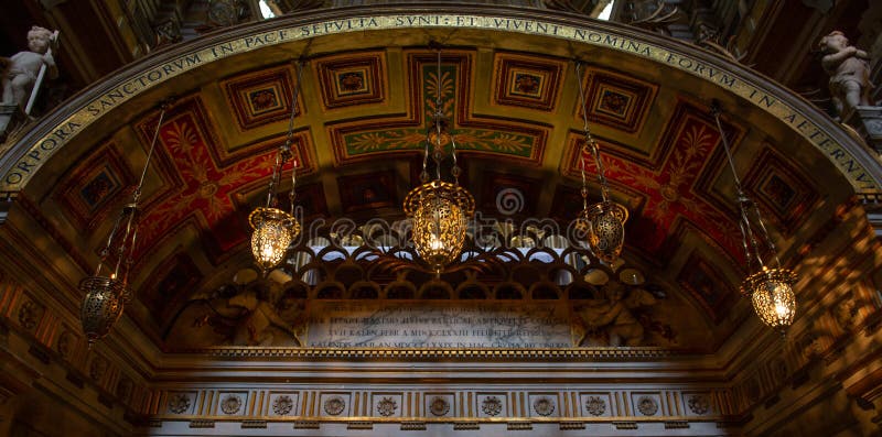 An ancient church in Rome stock photo. Image of religious - 144043852