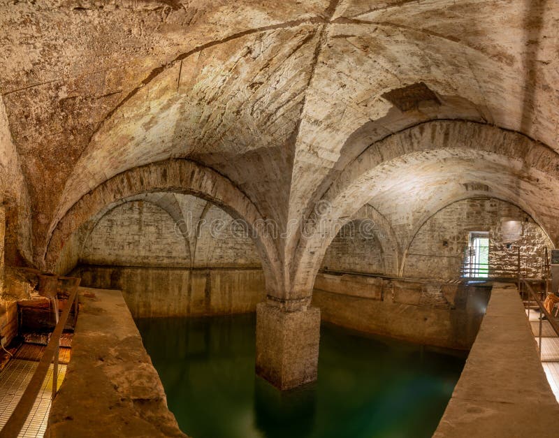 Ancient Cistern And Aqueduct Stock Image - Image of roman, architecture ...