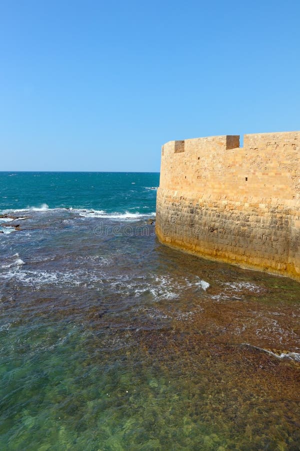 The ancient city of Akko stock image. Image of place - 20533719