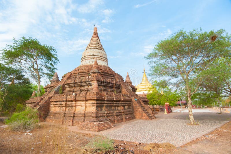 Ancient City in Bagan Archaeological Zone, Myanmar with Over 2000 ...