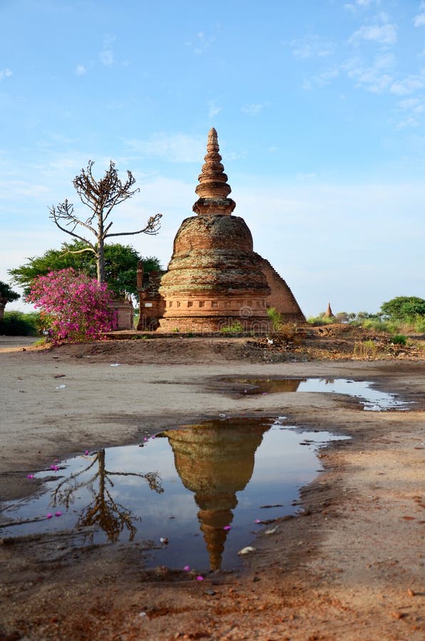 Ancient City of Bagan stock image. Image of culture, attraction - 56269419