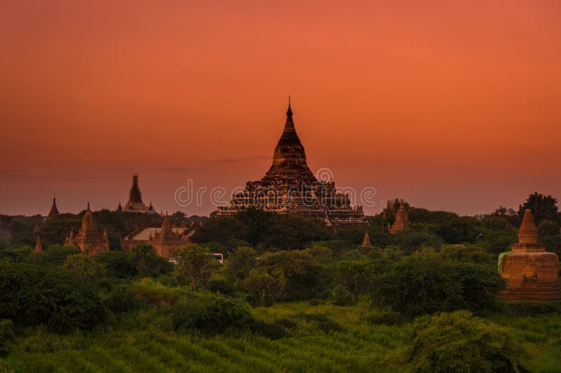 Ancient City - Bagan stock photo. Image of bagan, city - 79254084