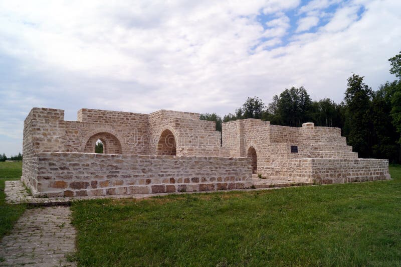 Ancient City of Bolgar, Tatarstan, Russia. Stock Photo - Image of green ...