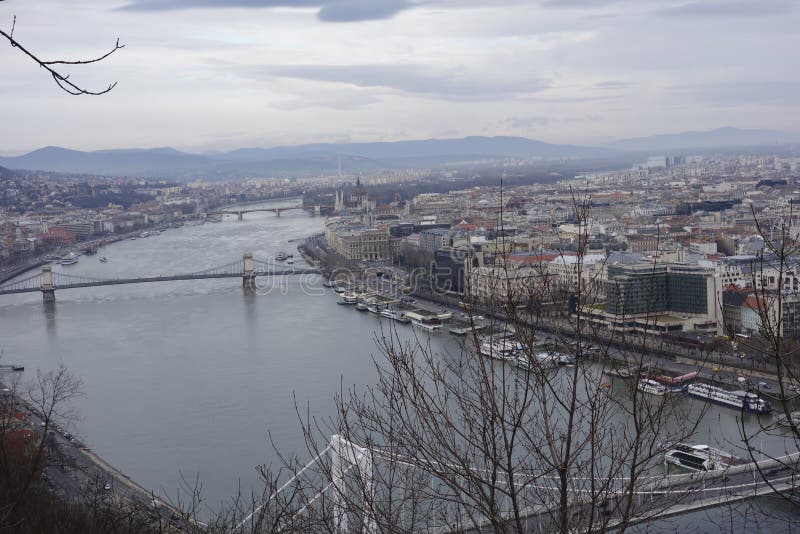 Ancient city of Budapest editorial photography. Image of national ...