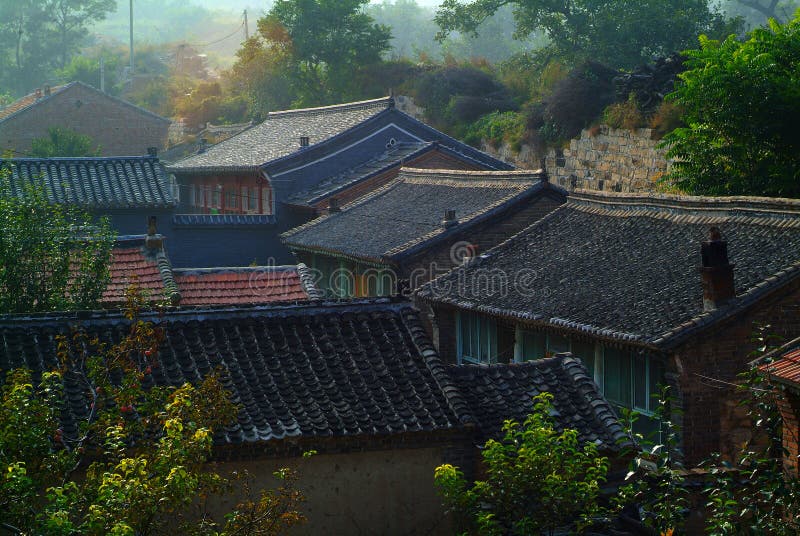 Ancient city in Hebei stock photo. Image of north, secret - 6809660