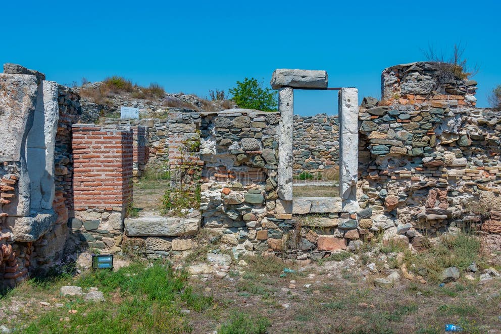The Ancient City of Histria in Romania Stock Photo - Image of histria ...