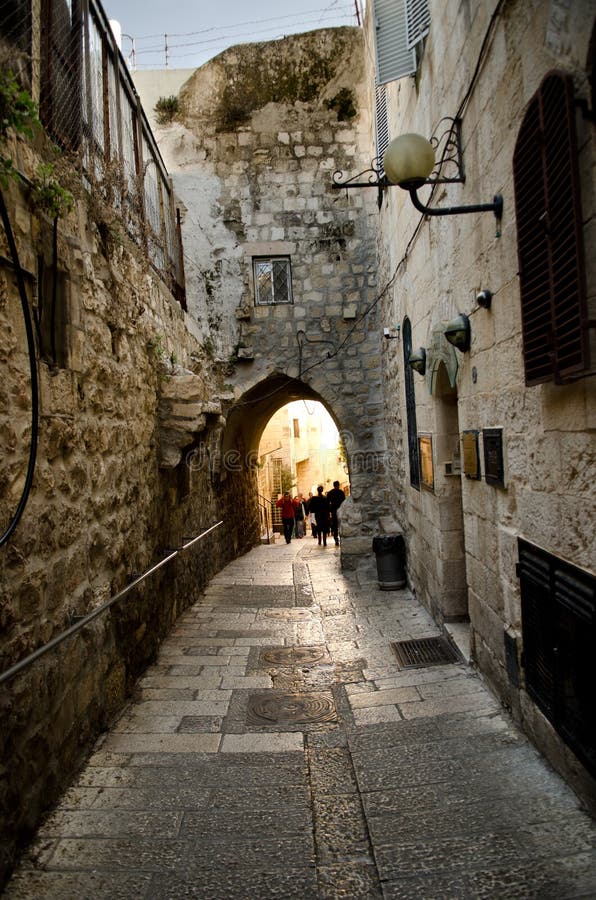 Ancient city of Jerusalem editorial photography. Image of special ...